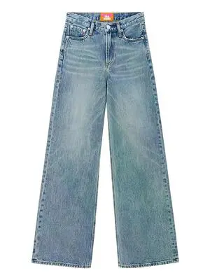 HEY JOANIE 80's Wide Leg Jeans - Blue