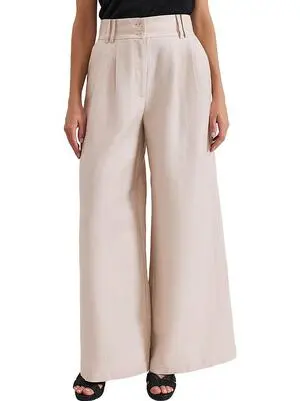 PHASE EIGHT Amble Wide Leg Pants - Neutral