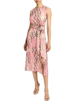 Santorelli Dorothy A-line Printed Dress - Sweet Pea Multi
