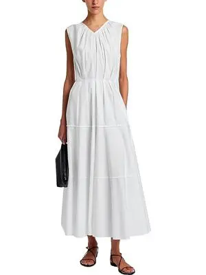 Proenza Schouler White Label Kailey Poplin Dress - White