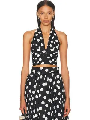 SANS FAFF Carlo Halter Top - Polka Dot