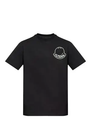 Moncler Logo-print T-shirt - Black