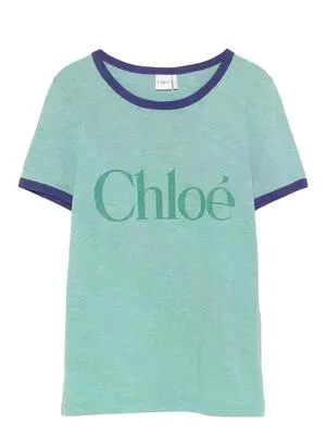 CHLOÉ Logo-Print T-Shirt