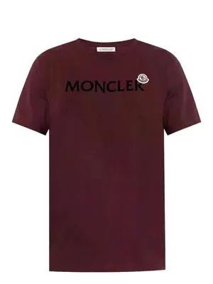 Moncler Logo-print T-shirt - Red