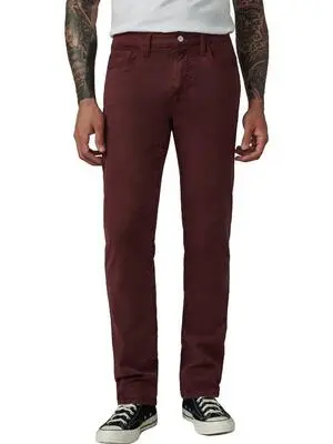 Joe's Jeans The Brixton Twill Chinos - Merlot