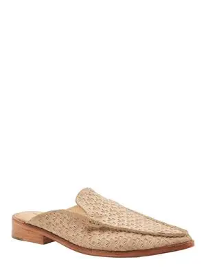 Free People Dragonfly Embossed Loafer Faded Tan Suede
