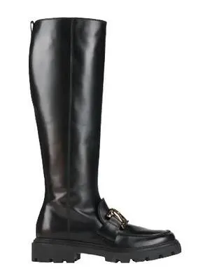TOD'S Calfskin Boots - Black