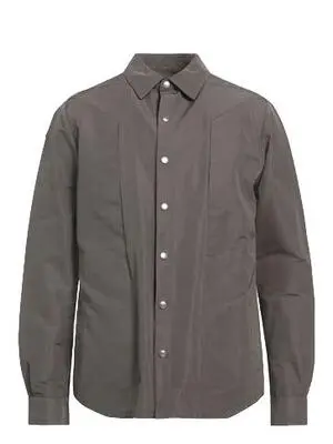 Rick Owens Shirt Lead Size Polyester - Grey