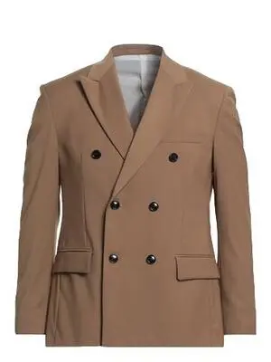 LIU •JO MAN LIU •JO MAN Double-Breasted Blazer Beige
