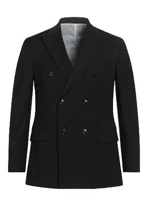 LIU •JO MAN Double-breasted Blazer - Black