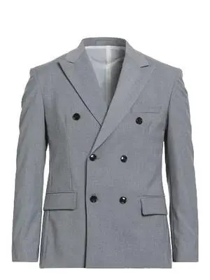 LIU •JO MAN Double-breasted Blazer - Grey