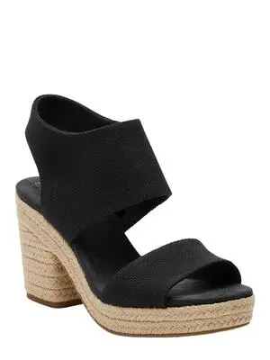 Toms Majorca Platform Sandal - Black