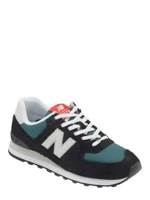 NEW BALANCE 574 Gender Inclusive Sneaker Black/grey Matter