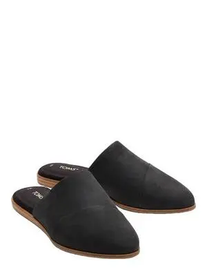 Toms Jade Mule - Black Leather