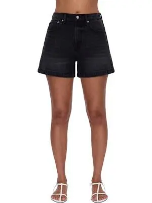 PISTOLA High-waist Denim Shorts - Glamour