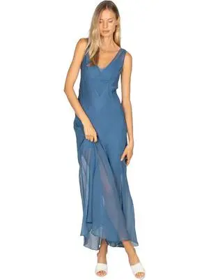 SECRET PON-PON Iver Maxi Dress - French Blue