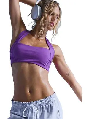 Free People Don't Let Go Sports Bra Vivid Velvet