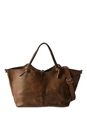 CAMPOMAGGI Knot Tote Bag Military