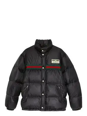 Gucci Water Repellent Down Jacket - Black