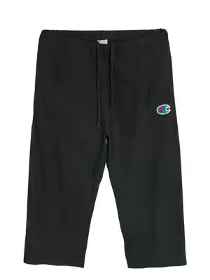 UNDERCOVERISM X Champion Cropped Track Pants - Black