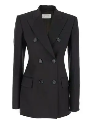 SPORTMAX Adamo Double-Breasted Tailored Blazer