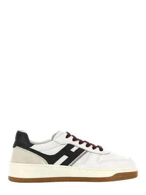 Hogan H630 Panelled Low-top Sneakers - White