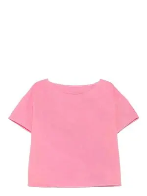 JUVIA Cotton-blend T-shirt - Pink