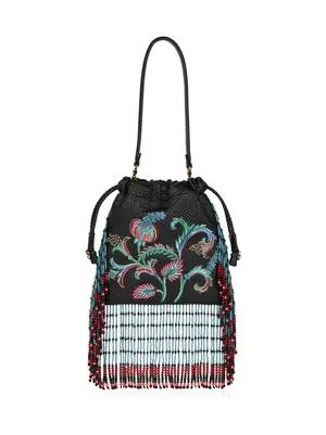 Etro Mini Embroidered Pouch - Print