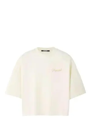 JACQUEMUS Cropped Logo T-Shirt