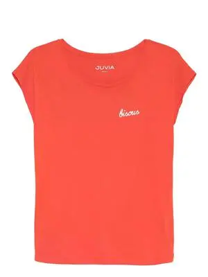 JUVIA Cotton T-shirt - Red