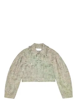 GANNI Tweed Jacket