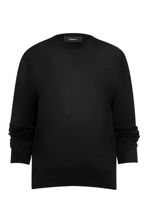 Wardrobe.NYC Fine-knit Jumper - Black