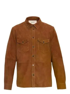 Zadig&Voltaire Leather Shirt - Brown