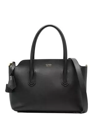 TOM FORD Leather Tote Bag - Black