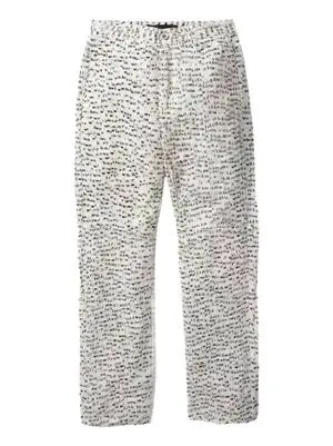 WHO DECIDES WAR BY EV BRAVADO Ripple Sport Trousers - White