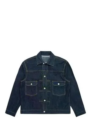 Blue Blue Japan Trucker Denim Jacket - Blue