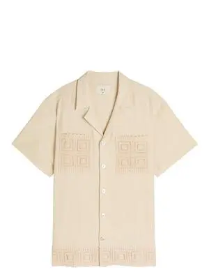 CHE Inigo Crot Cotton-blend Shirt - Ivory