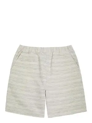 Carhartt Work In Progress Striped Jacquard Cotton Shorts - Cream