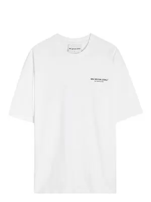 MKI MIYUKI ZOKU Design Studio Cotton T-shirt - White