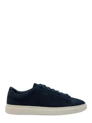 BOSS Kieran Suede Sneakers Navy