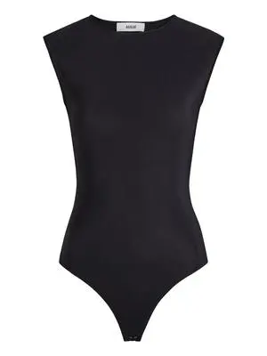 AGOLDE Stretch-jersey Bodysuit - Black