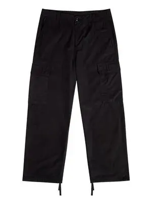 Carhartt Work In Progress Kade Cotton-Poplin Cargo Trousers Black