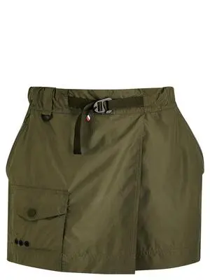 Moncler Shell Cargo Mini Skort - Green