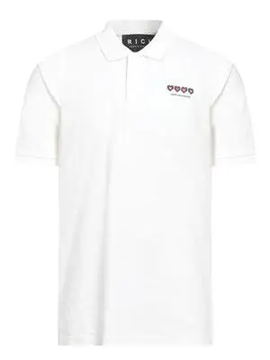 John Richmond Polo Shirt Size Cotton - Off White