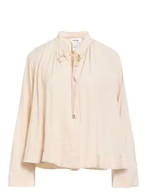 OTTOD'AME Acetate And Silk Top - Beige