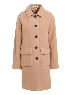 Massimo Alba Coat In Virgin Wool And Cashmere - Beige
