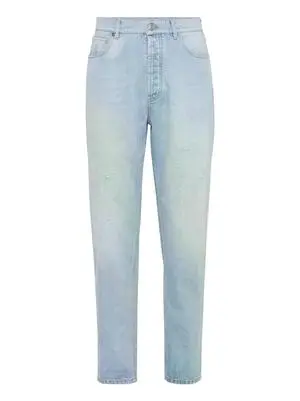 Brunello Cucinelli Ripped Jeans - Blue