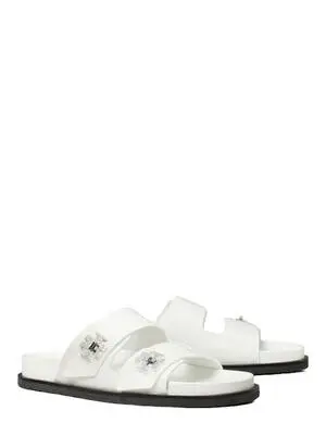Tory Burch T Lock Sport Slide Sandal Cloud