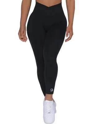 BOMBSHELL SPORTSWEAR Brazilian 7/8 Legging - Black