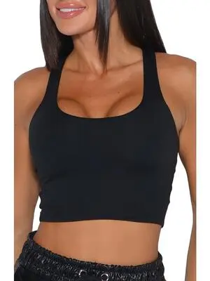 BOMBSHELL SPORTSWEAR Sugar Tank Bra - Black